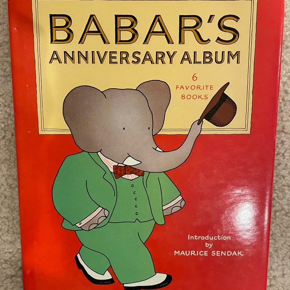babar | Other | Vintage Babars Anniversary Album Book Includes 6 Books ...